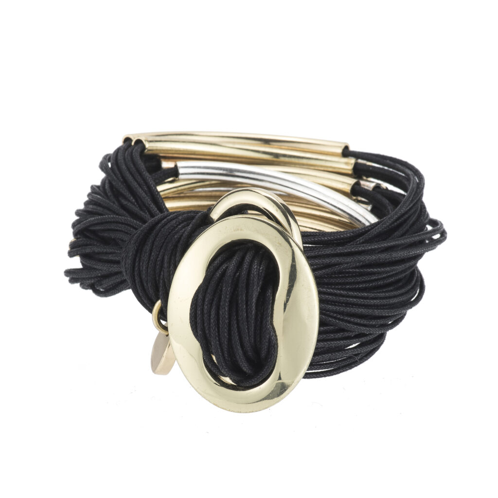 RB15M gold & Silver 30 Tube Bracelet | Buy Gillian Julius Jewelry